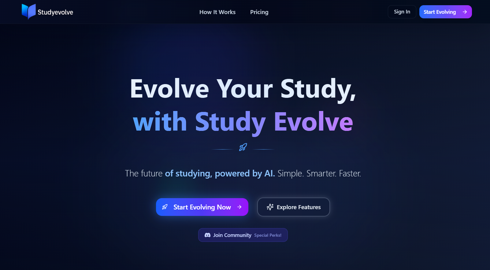 Study Evolve - AI-Powered Research and Learning Platform